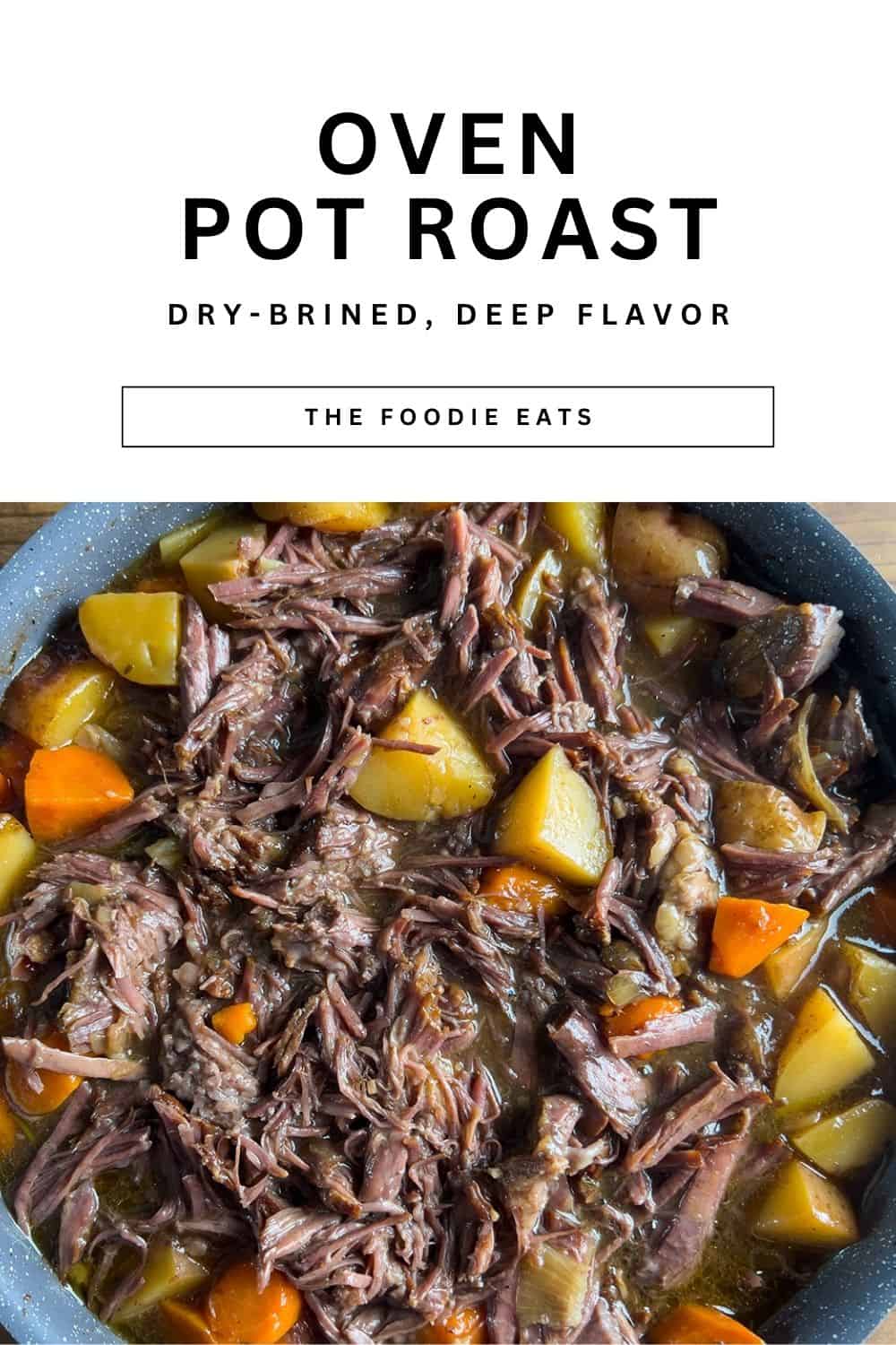 Oven Pot Roast with Red Wine Gravy — Deep Flavor